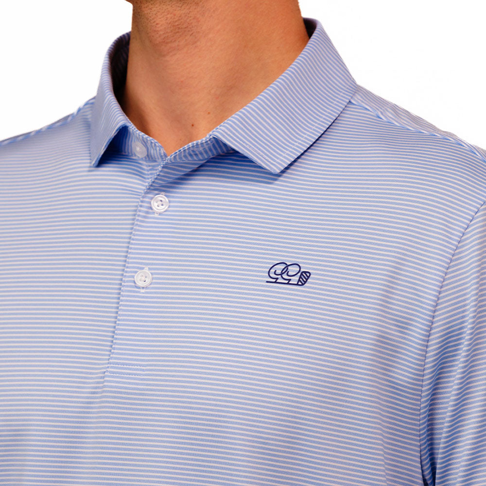Birdie Blue Polo – Good Good Golf